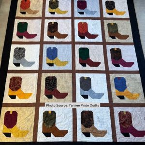 Top 5 Free Cowboy Boot Quilt Patterns (+7 Bonus Patterns For Sale) - I ...