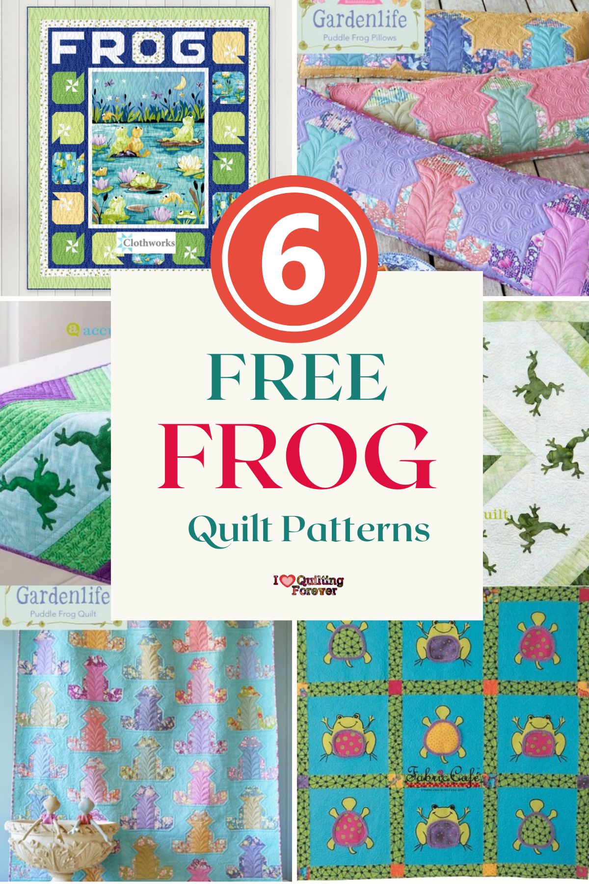 Top 6 Free Frog Quilt Patterns (+10 Bonus Patterns For Sale) - I Love Quilting Forever