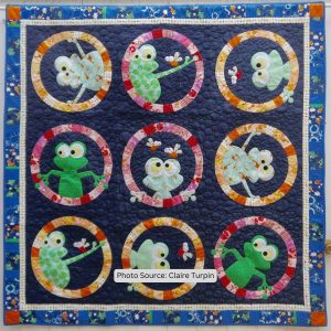 Top 6 Free Frog Quilt Patterns (+10 Bonus Patterns For Sale) - I Love ...
