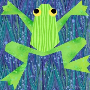 Top 6 Free Frog Quilt Patterns (+10 Bonus Patterns For Sale) - I Love ...