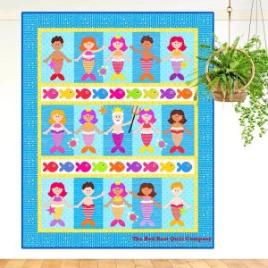 Top 7 Free Mermaid Quilt Patterns (+10 Bonus Patterns For Sale) - I ...
