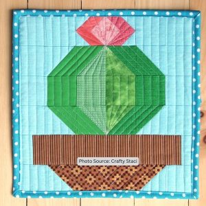 Top 7 Free Cactus Quilt Patterns (+10 Bonus Patterns For Sale) - I Love ...