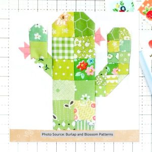 Top 7 Free Cactus Quilt Patterns (+10 Bonus Patterns For Sale) - I Love ...