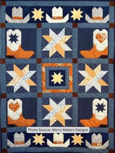 Top 5 Free Cowboy Boot Quilt Patterns (+7 Bonus Patterns For Sale) - I ...