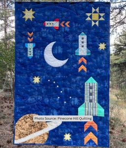 Top 9 Free Space Quilt Patterns (+11 Bonus Patterns For Sale) - I Love ...