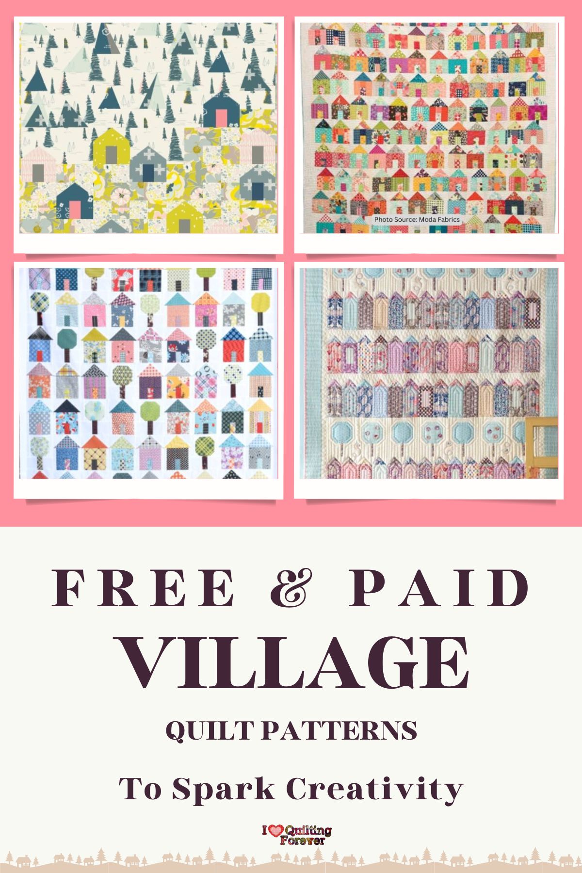 Top 7 Free Village Quilt Patterns (+10 Bonus Patterns For Sale) - I ...