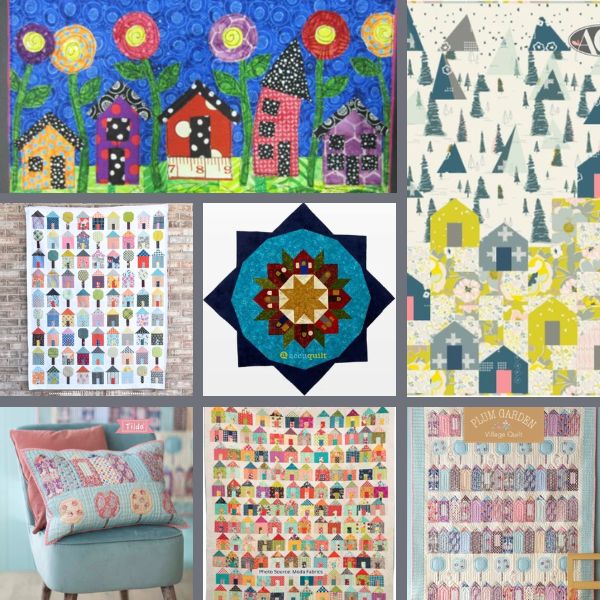 Top 7 Free Village Quilt Patterns (+10 Bonus Patterns For Sale) - I Love Quilting Forever