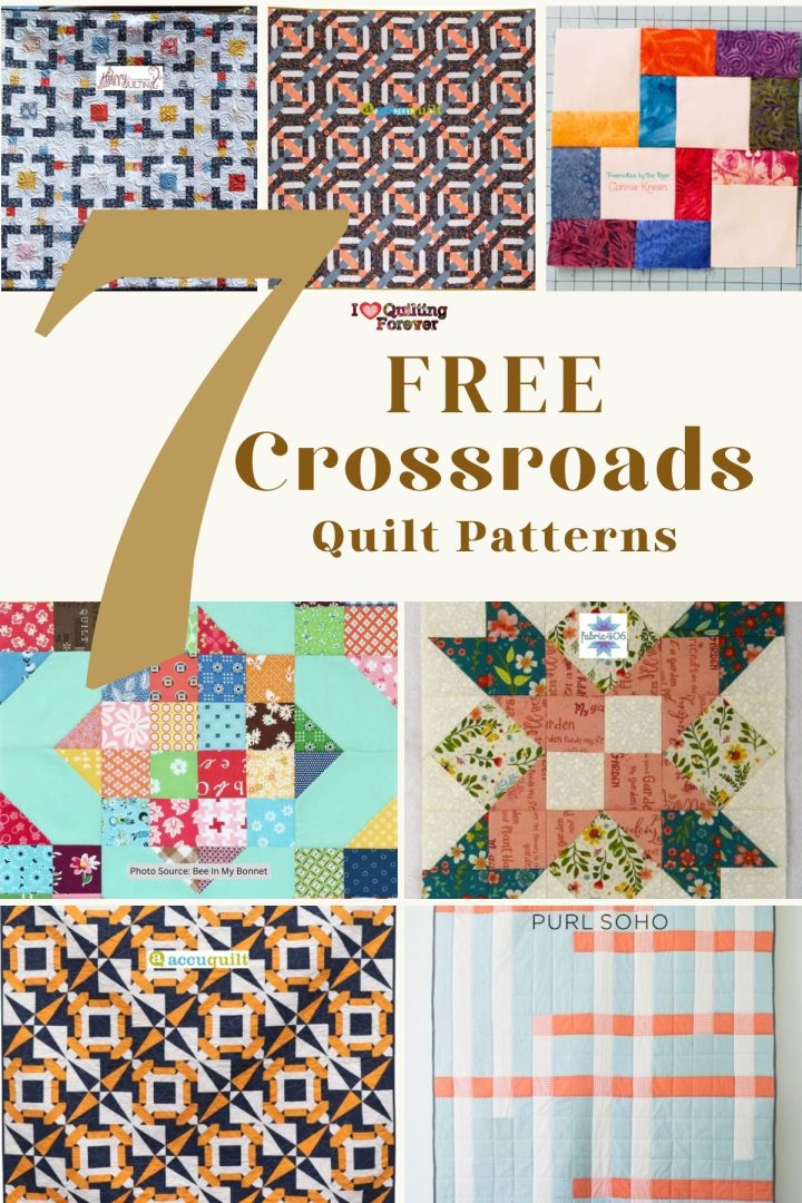 Top 7 Free Crossroads Quilt Patterns (+8 Bonus Patterns For Sale) - I ...