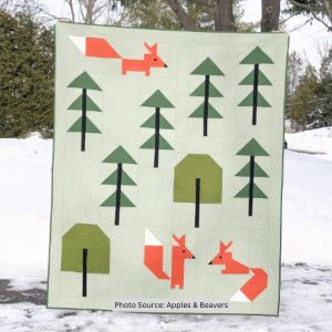 Top 6 Free Fox Quilt Patterns (+10 Bonus Patterns For Sale) - I Love ...
