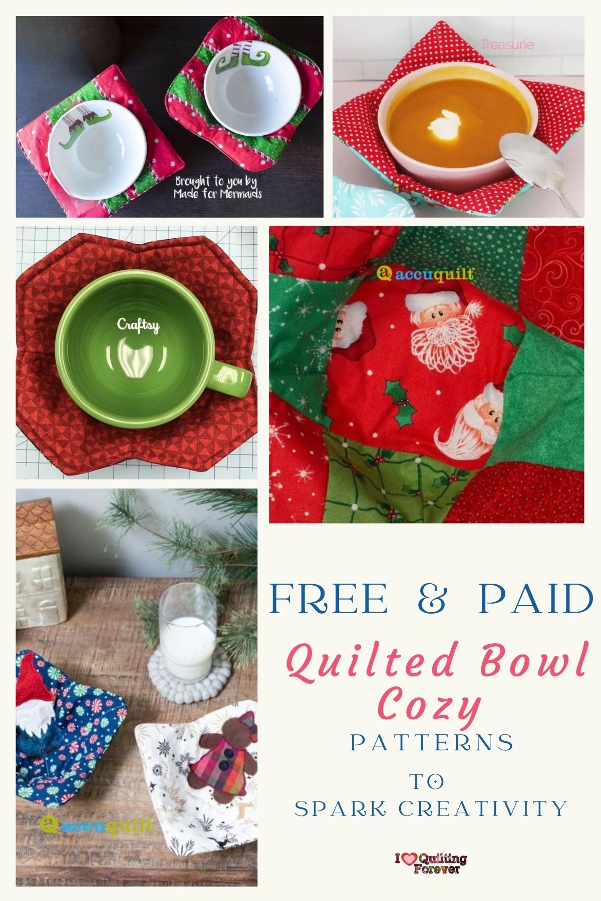 Top 8 Free Quilted Bowl Cozy Patterns (+5 Bonus Patterns For Sale) - I ...