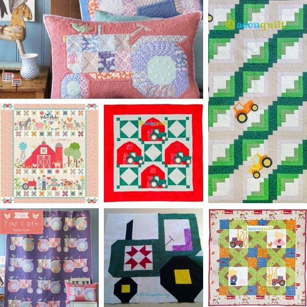 Top 7 Free Tractor Quilt Patterns (+10 Bonus Patterns For Sale) - I ...