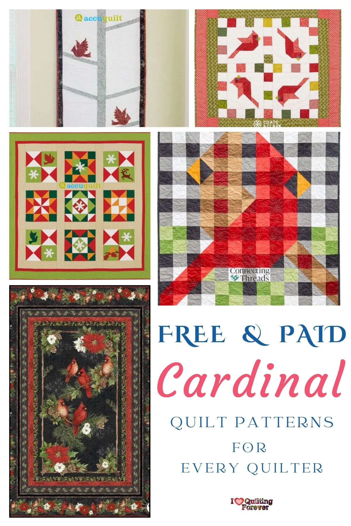 Top 7 Free Cardinal Quilt Patterns (+10 Bonus Patterns For Sale) - I ...