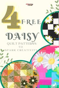Top 4 Free Daisy Quilt Patterns (+10 Bonus Patterns For Sale) - I Love ...