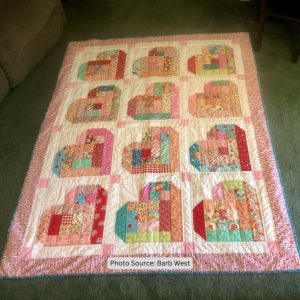 Top 3 Free Log Cabin Heart Quilt Patterns (+9 Bonus Patterns For Sale ...