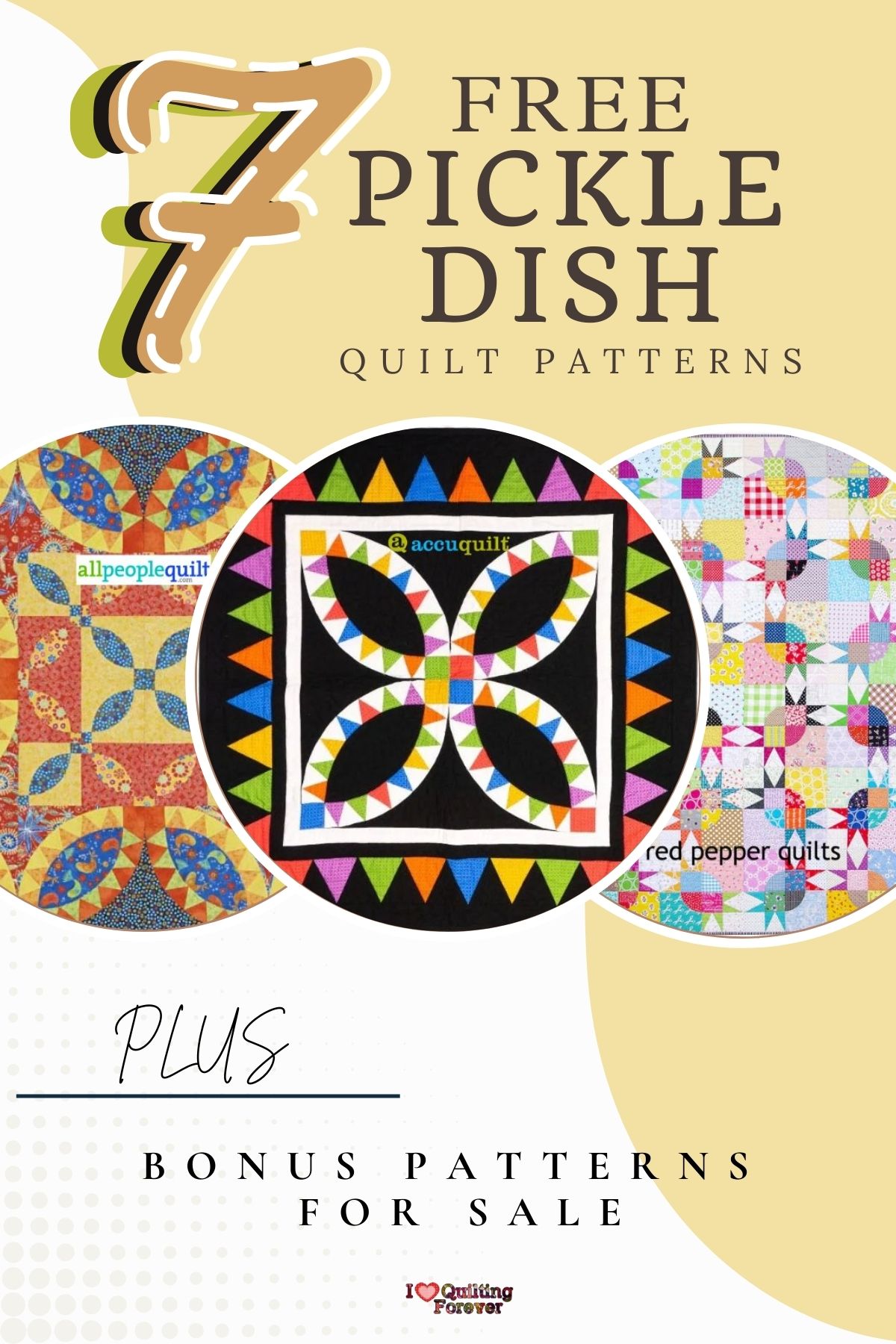 Top 7 Free Pickle Dish Quilt Patterns (+3 Bonus Patterns For Sale) - I ...