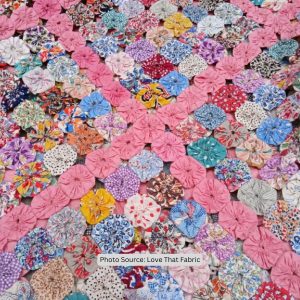 Top 8 Free Yo-Yo Quilt Patterns (+6 Bonus Patterns For Sale) - I Love ...