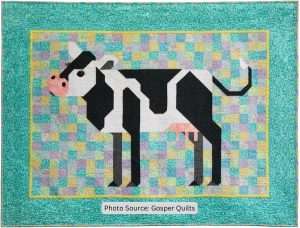Top 4 Free Cow Quilt Patterns (+8 Bonus Patterns For Sale) - I Love ...