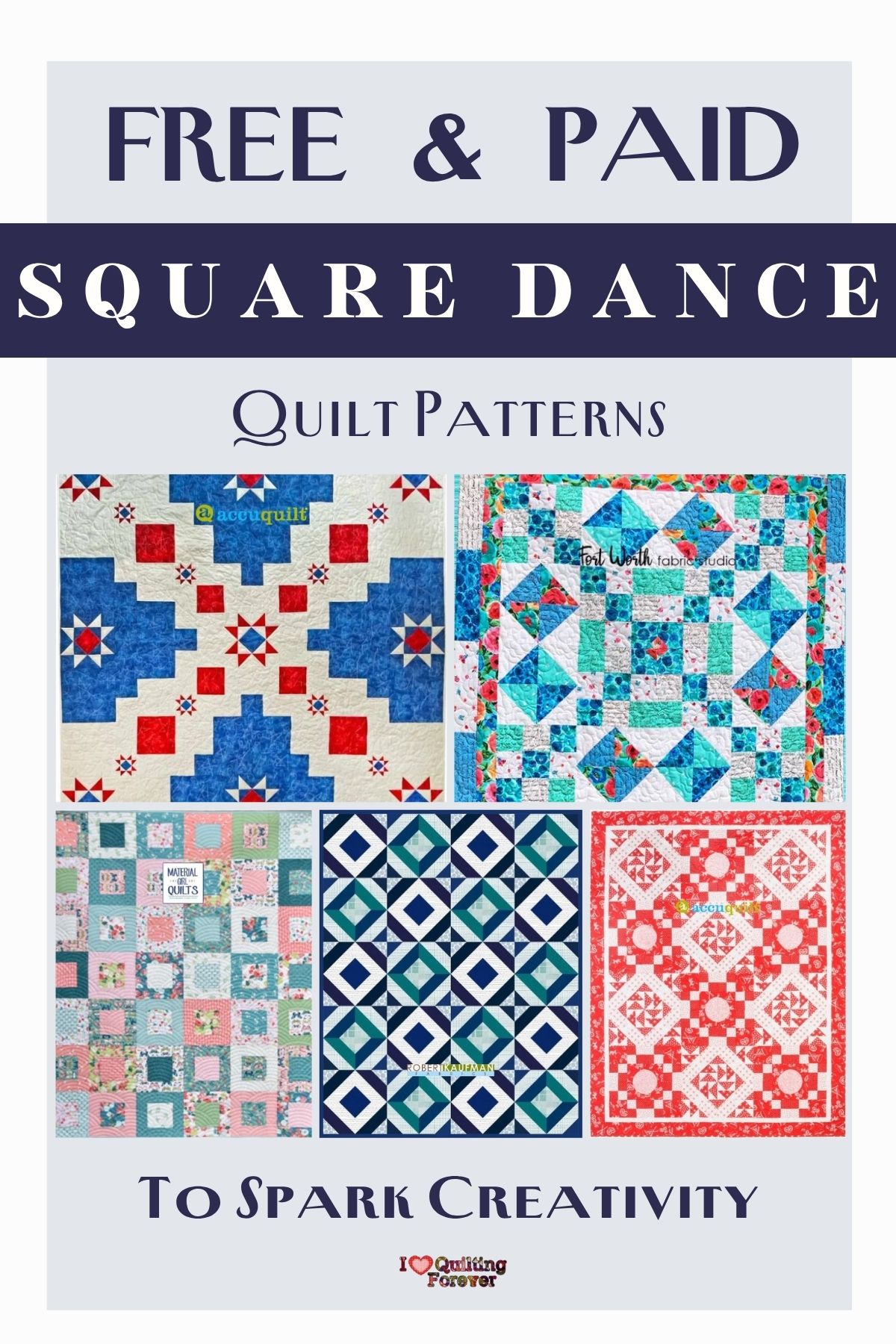 Top 7 Free Square Dance Quilt Patterns (+10 Bonus Patterns For Sale) - I Love Quilting Forever