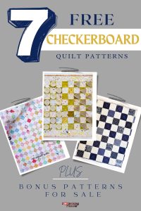 Top 7 Free Checkerboard Quilt Patterns (+10 Bonus Patterns For Sale ...