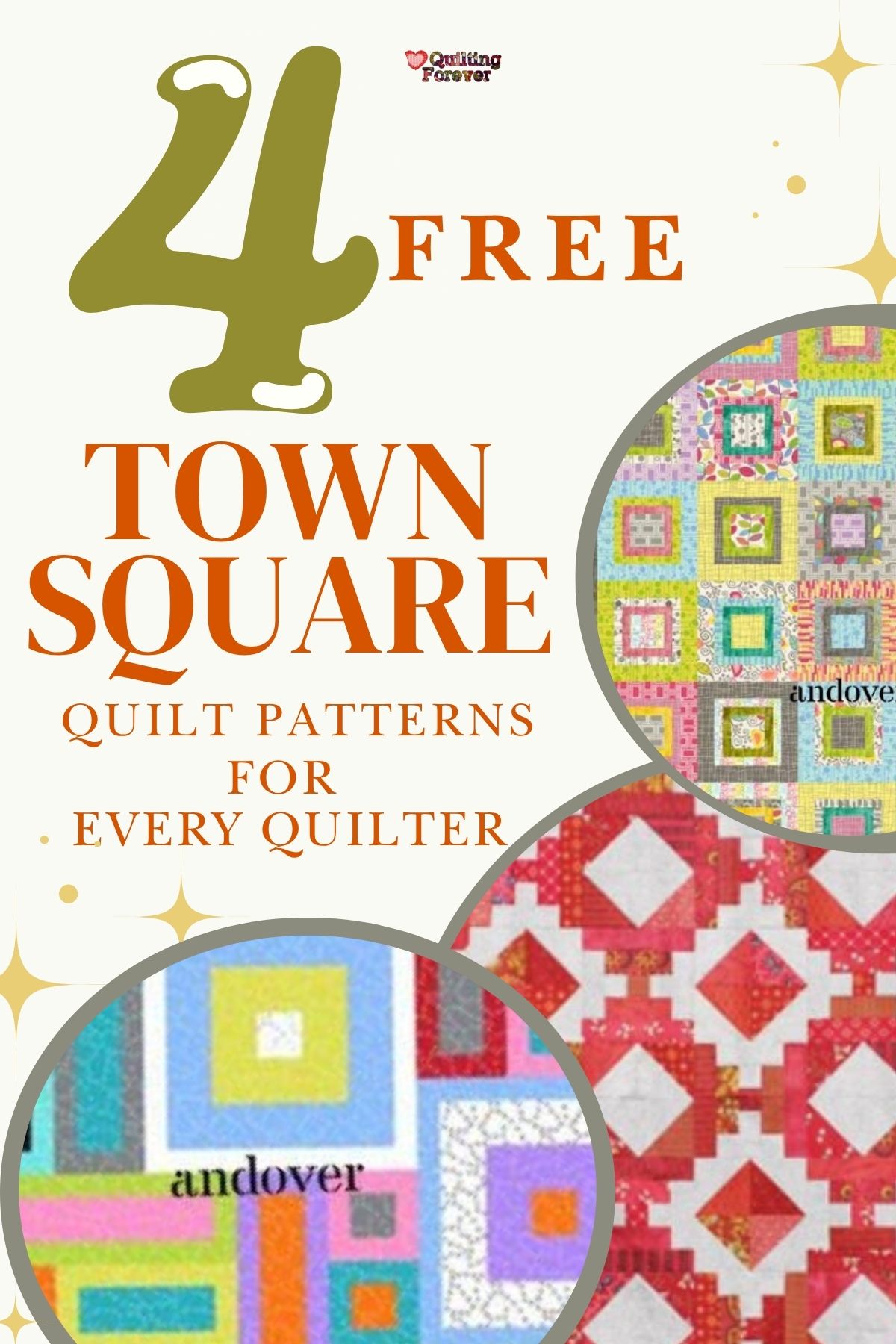 Top 4 Free Town Square Quilt Patterns (+4 Bonus Patterns For Sale) - I ...