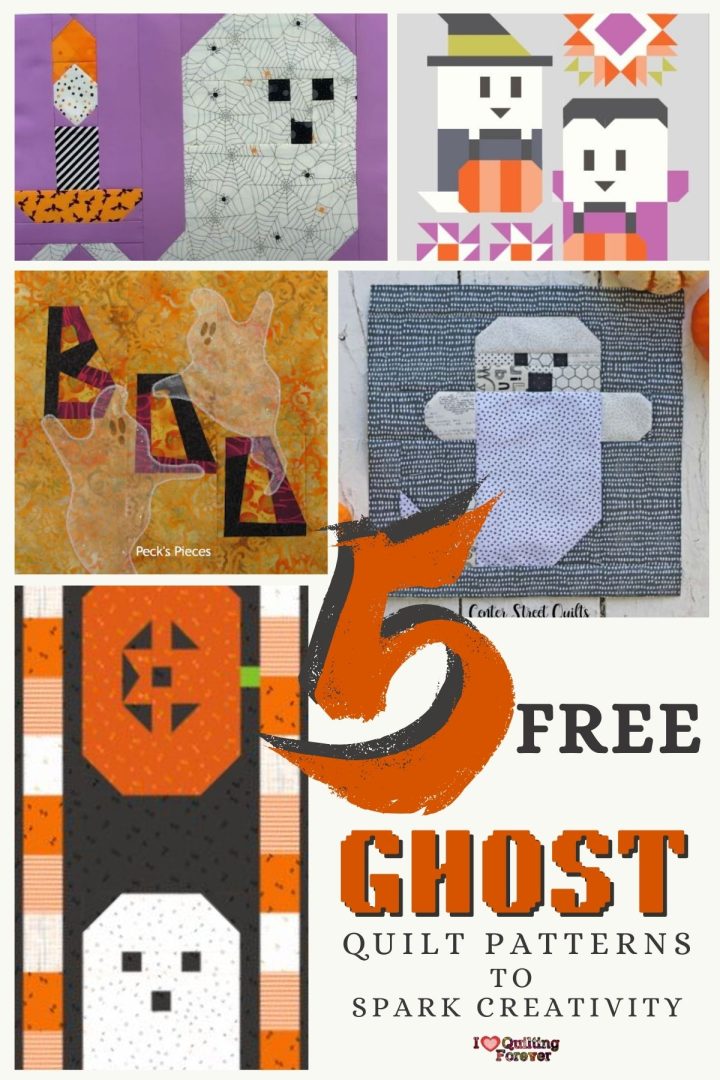 Top 5 Free Ghost Quilt Patterns (+10 Bonus Patterns For Sale) - I Love ...