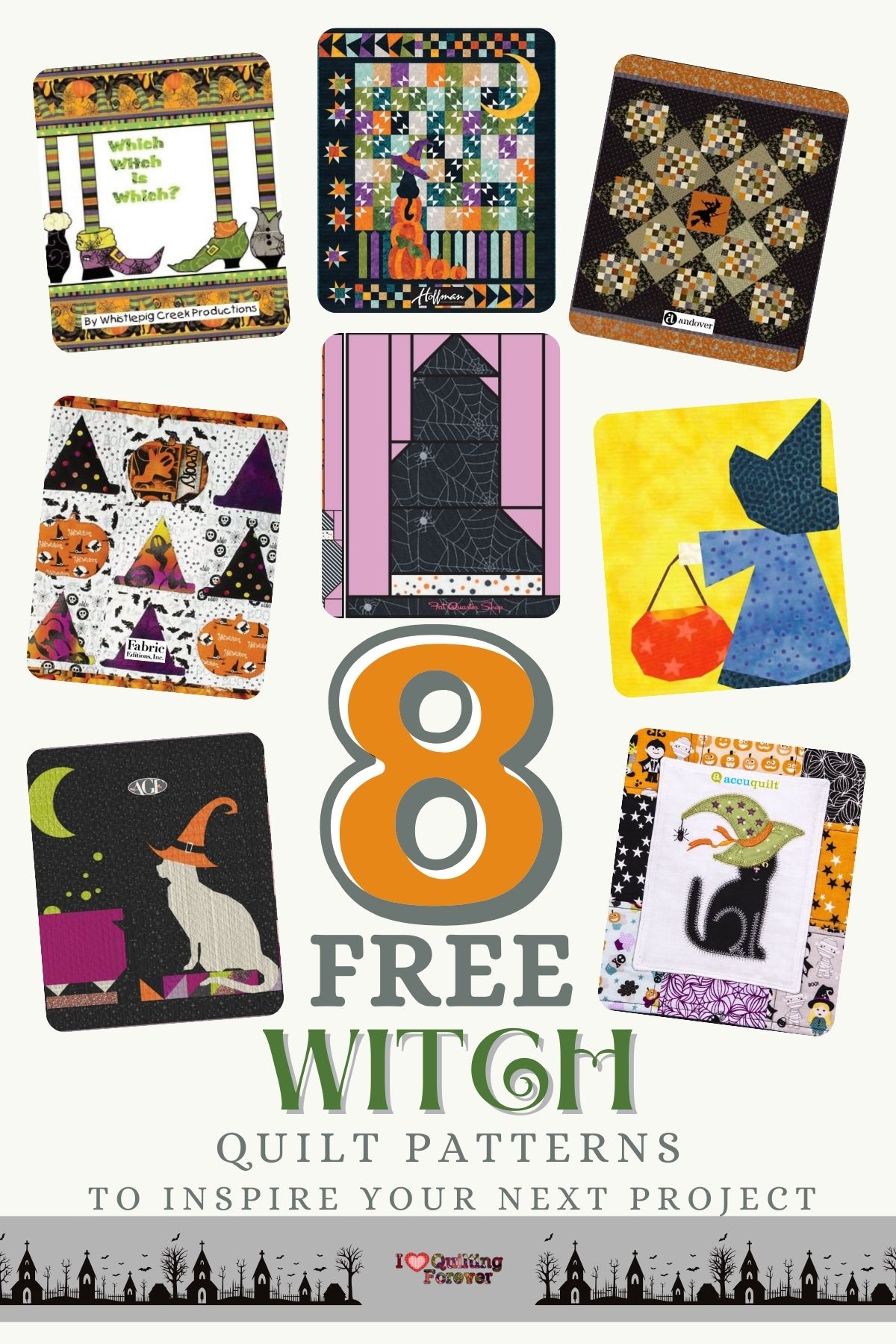 Top 8 Free Witch Quilt Patterns (+10 Bonus Patterns For Sale) - I Love ...