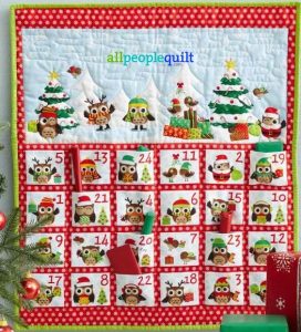 Top 7 Free Advent Calendar Quilt Patterns (+7 Bonus Patterns For Sale ...