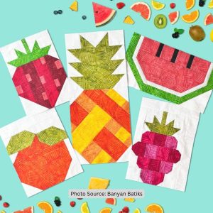 Top 11 Free Fruit Quilt Patterns (+10 Bonus Patterns For Sale) - I Love ...