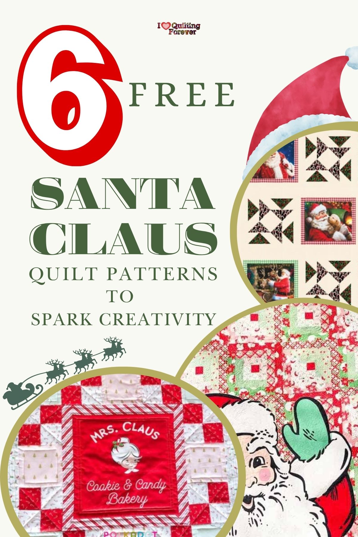 Top 6 Free Santa Claus Quilt Patterns (+12 Bonus Patterns For Sale) - I ...
