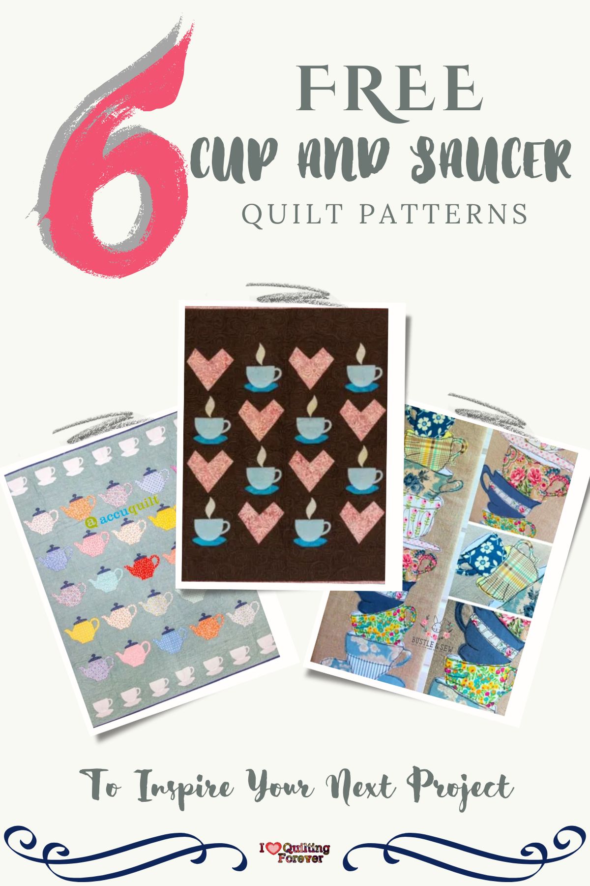 Top 6 Free Cup and Saucer Quilt Patterns (+10 Bonus Patterns For Sale ...