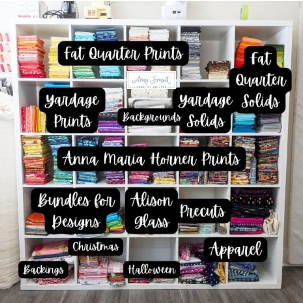 Top 9 Fabric Organization Ideas - I Love Quilting Forever