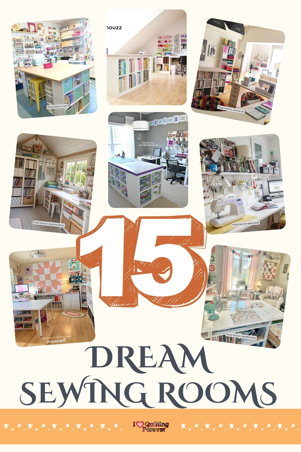 Top 15 Dream Sewing Rooms - I Love Quilting Forever