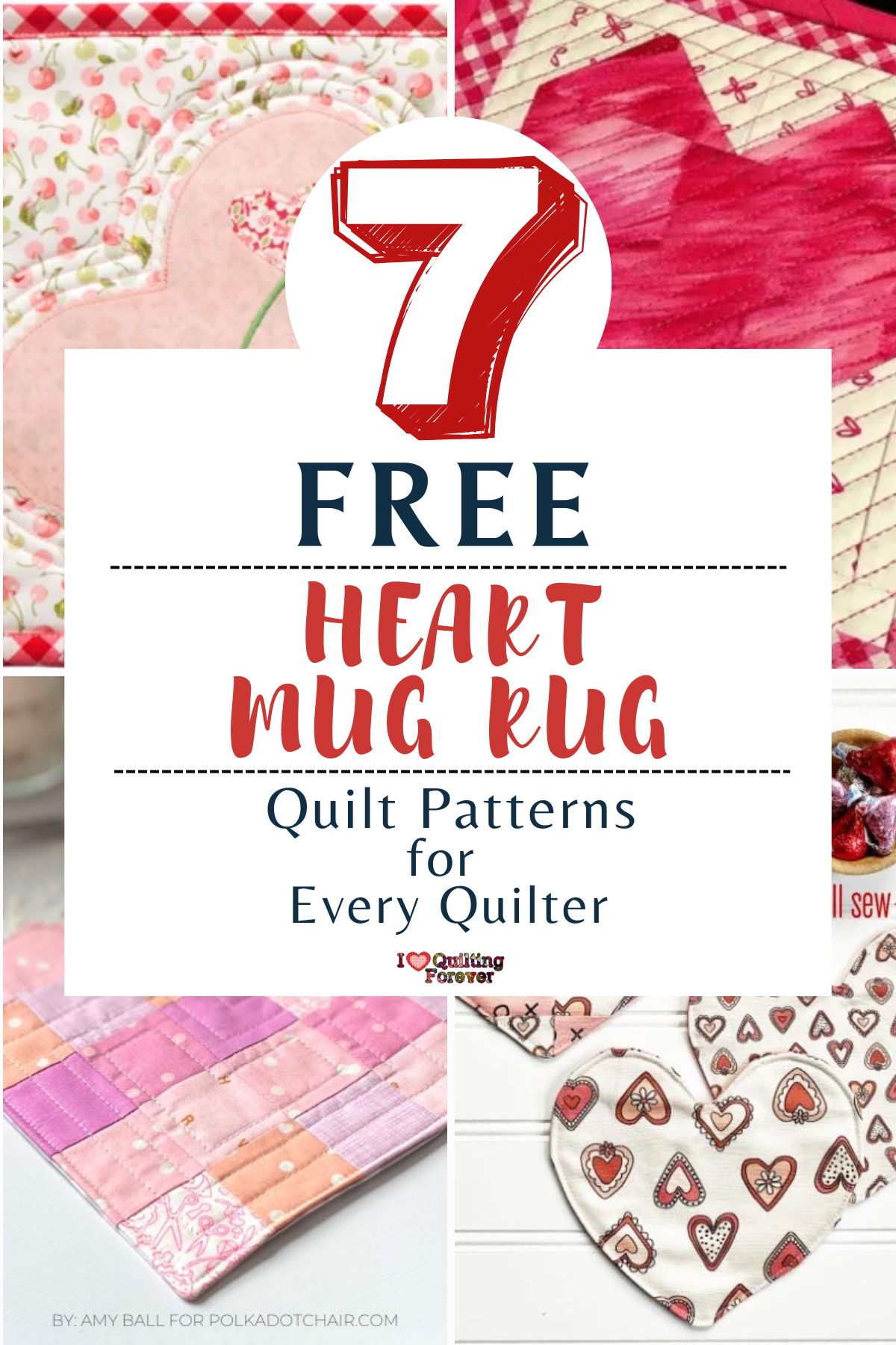 Top 7 Free Heart Mug Rug Quilt Patterns (+9 Bonus Patterns For Sale ...