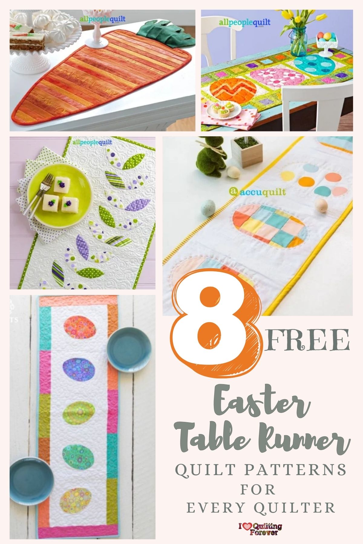 Top 8 Free Easter Table Runner Quilt Patterns (+10 Bonus Patterns For ...