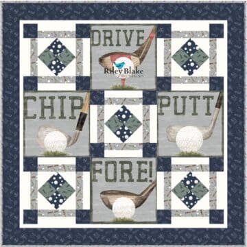 Top 5 Free Golf Quilt Patterns (+8 Bonus Patterns For Sale) - I Love ...